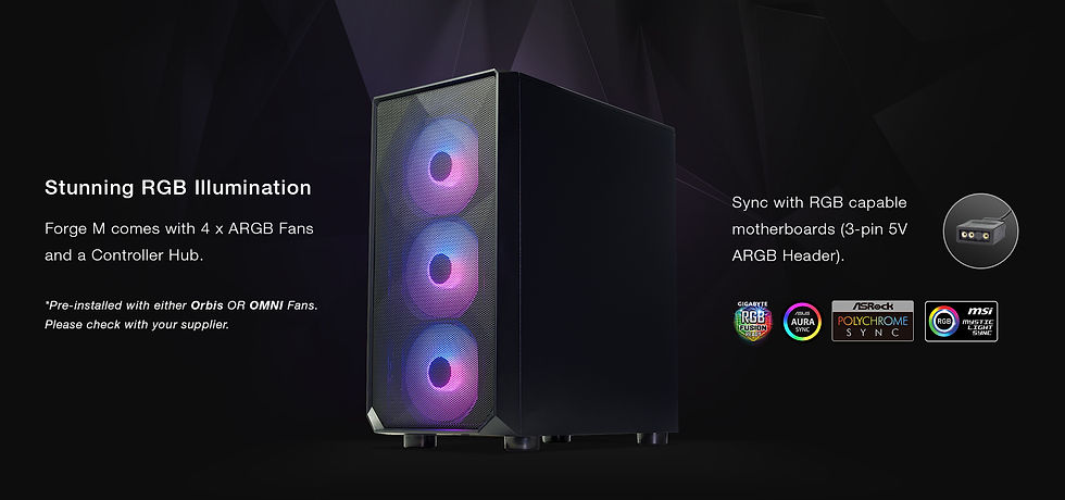 Forge M | Tecware Mini Tower ARGB Case